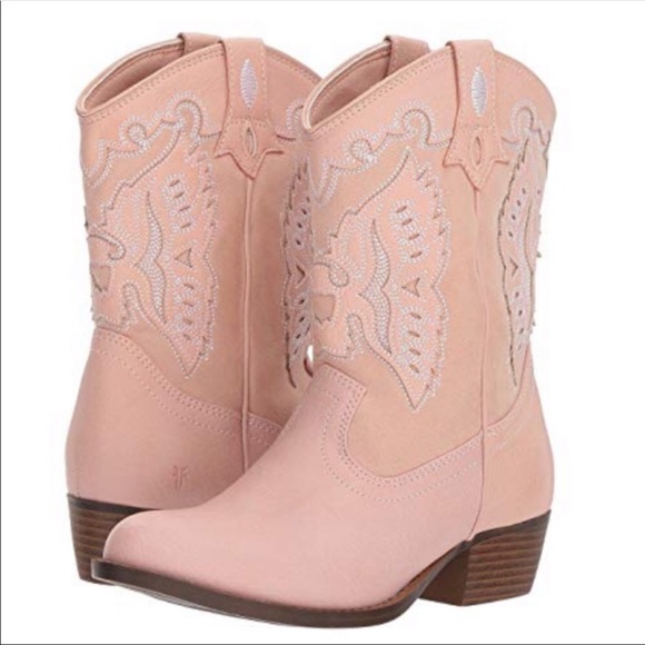 Frye | Shoes | Frye Girls Carson Firebird Western Cowboy Boots | Poshmark